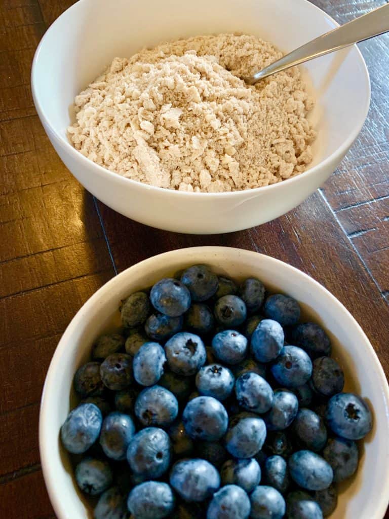Blueberry Streusel Coffee Cake - Curious Cookery